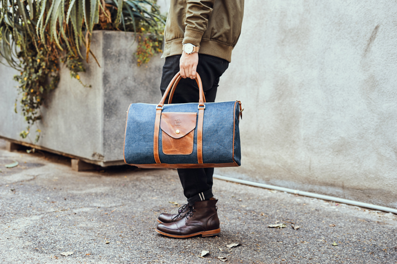 Denim Love: Hands-On With Sandast's Boston Duffle - The Primary Mag