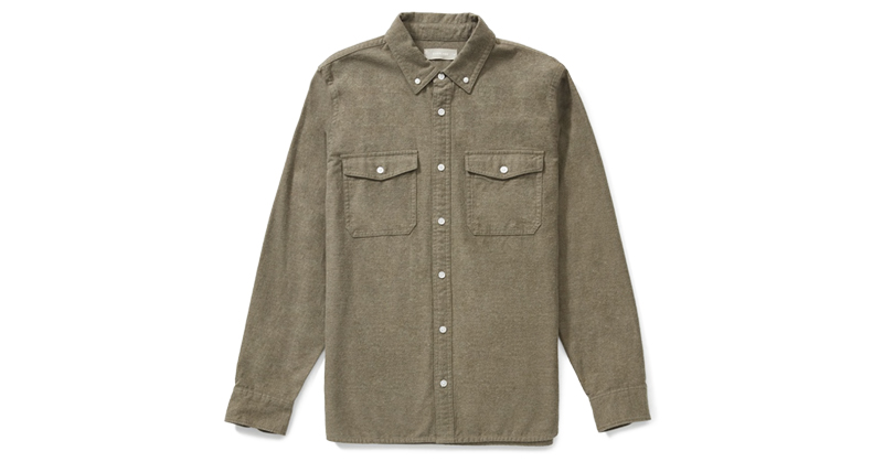 Everlane's Brushed Flannel Is The Perfect Layering Piece This Spring ...